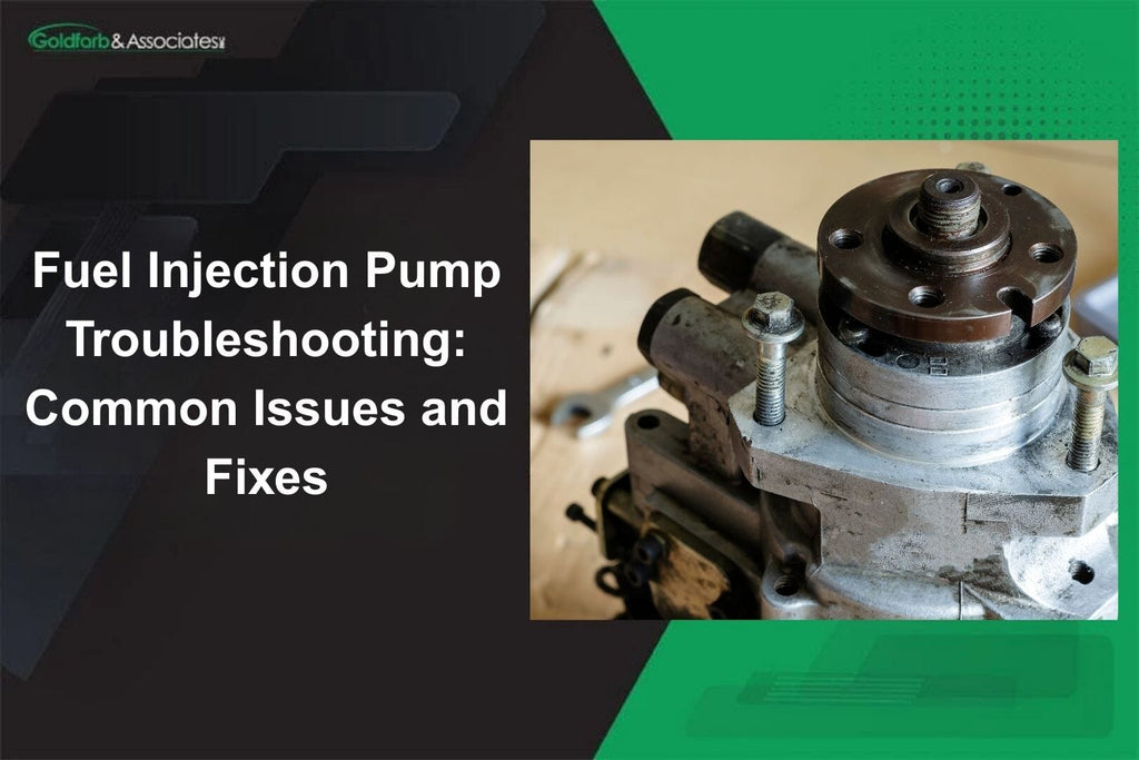 Fuel Injection Pump Troubleshooting: Common Issues and Fixes